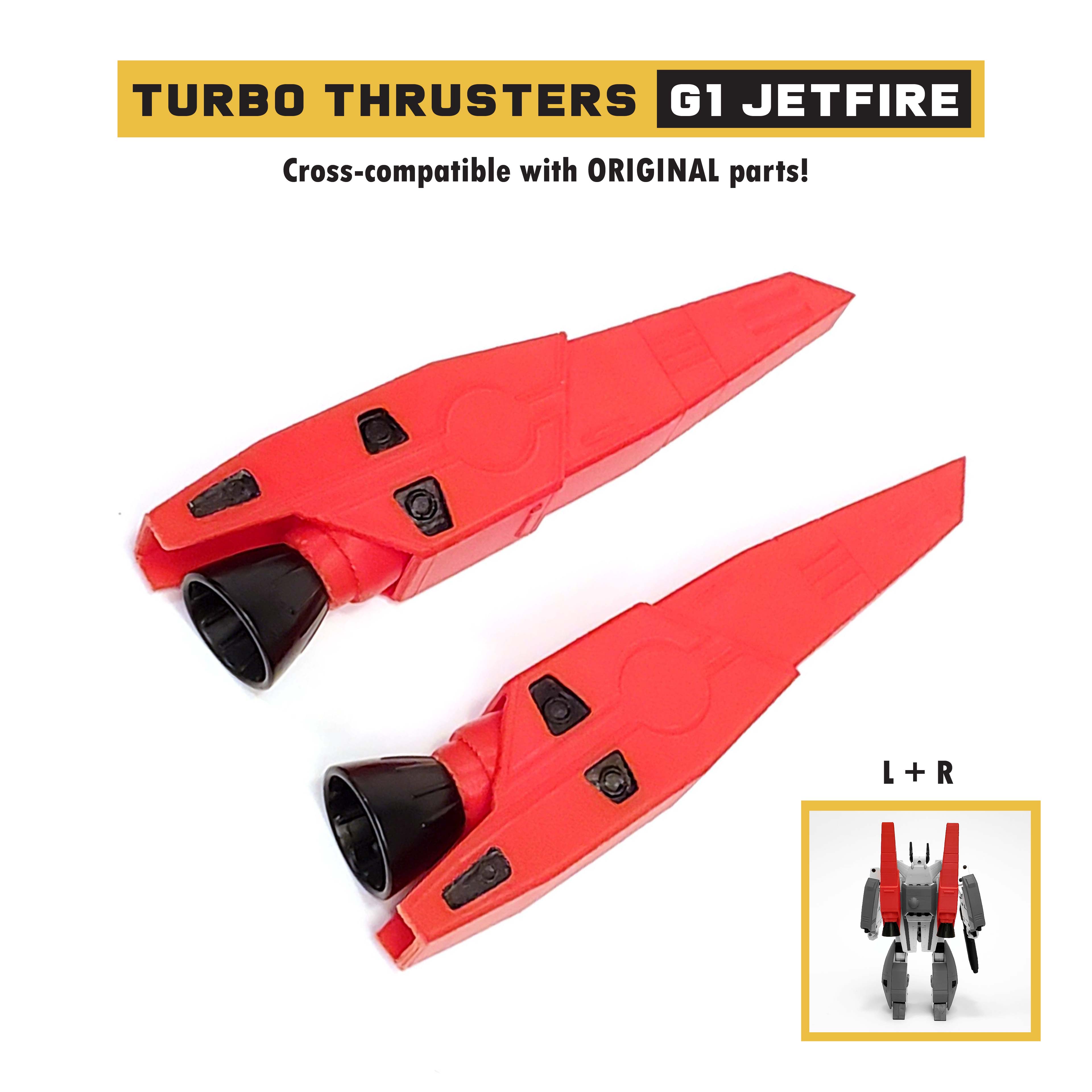Turbo Thruster Parts for G1 Jetfire – Destron Designs
