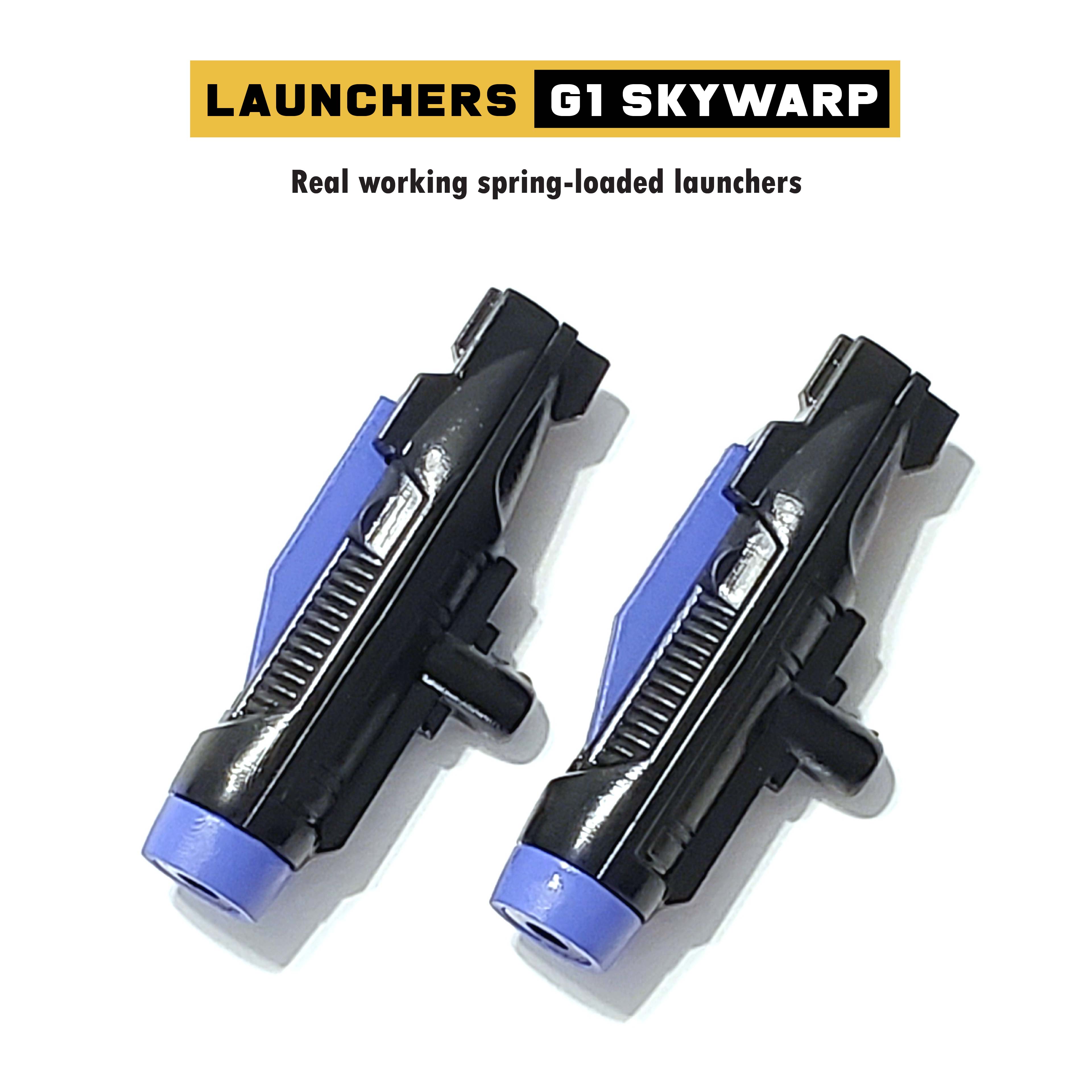 Launcher Parts for G1 Skywarp – Destron Designs